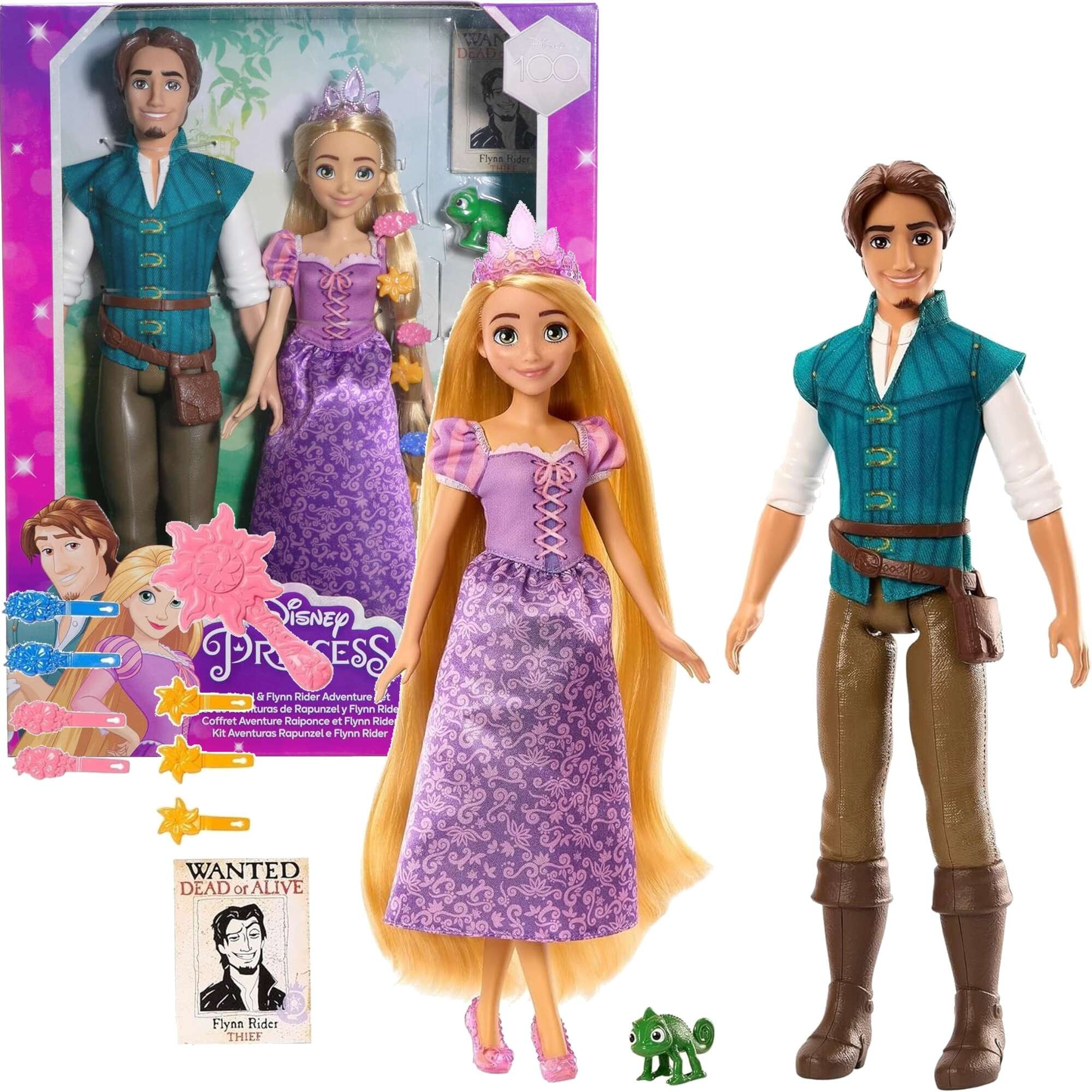 Disney Prinzessin Rapunzels Flynn und Zubehör Abenteuerset: Humbitoys.de