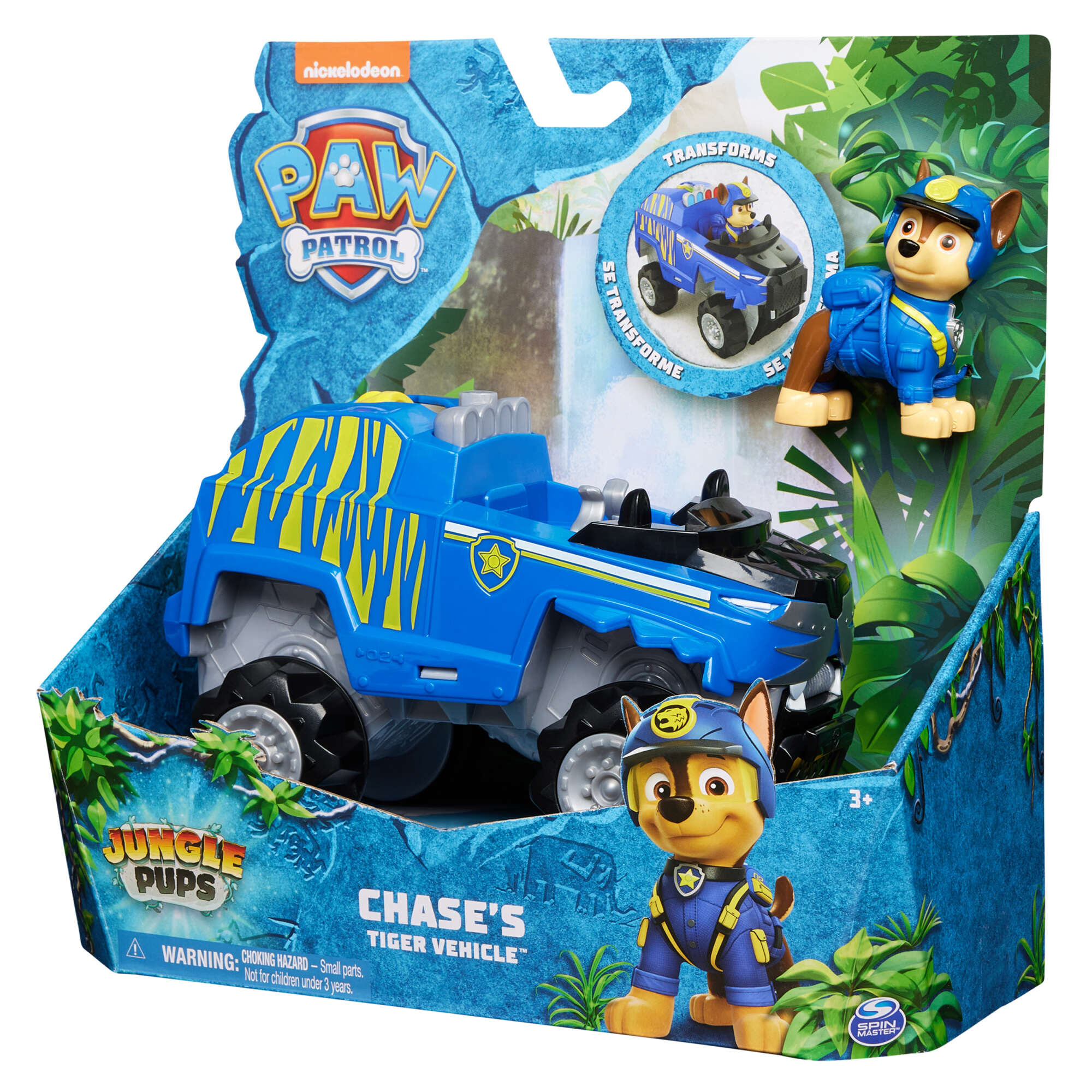 Paw Patrol Jungle Pups Vehicle Chase Set + Figur: Humbitoys.de